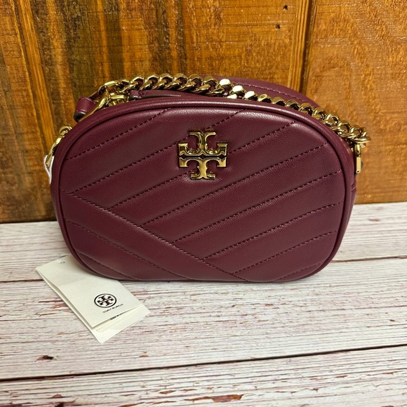 Tory Burch | Bags | Tory Burch Kira Chevron Camera Leather Crossbody ...